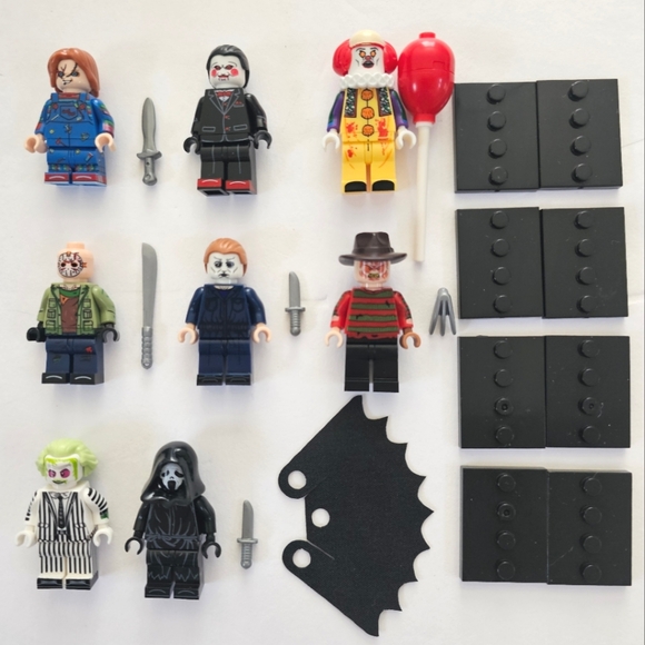 Unbranded | Toys | Lot Of 8 Lego Compatible Horror Minifigures Jason ...